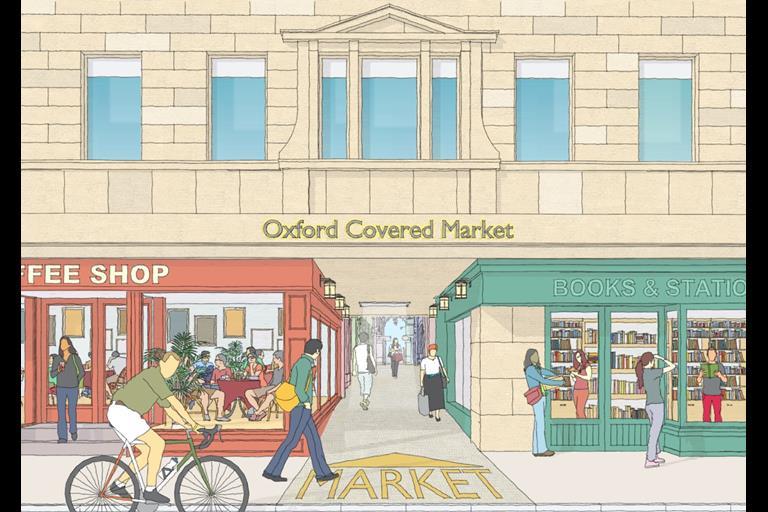 Gort Scott floats Oxford market masterplan | News | Building Design